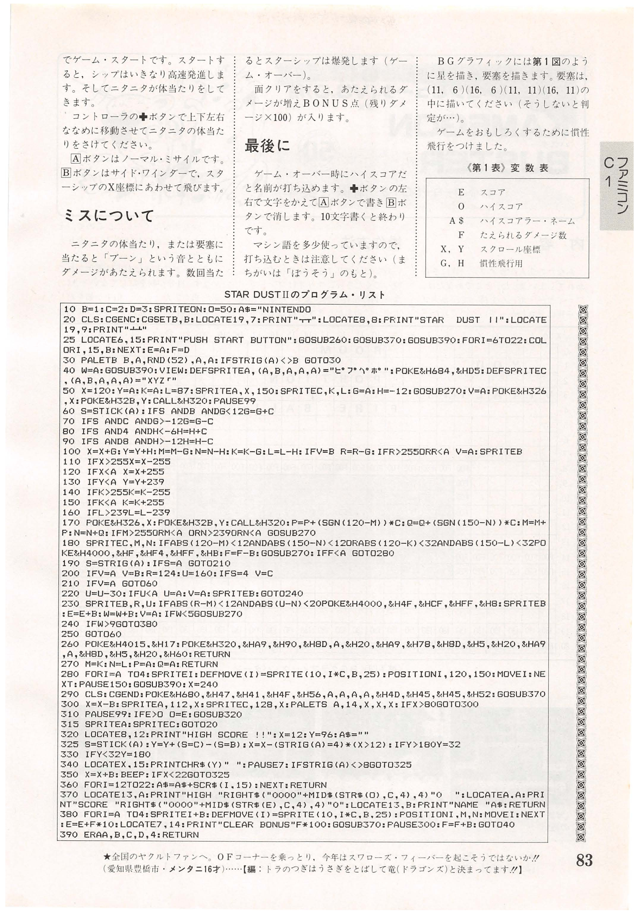 Star Dust II – Gaming Alexandria